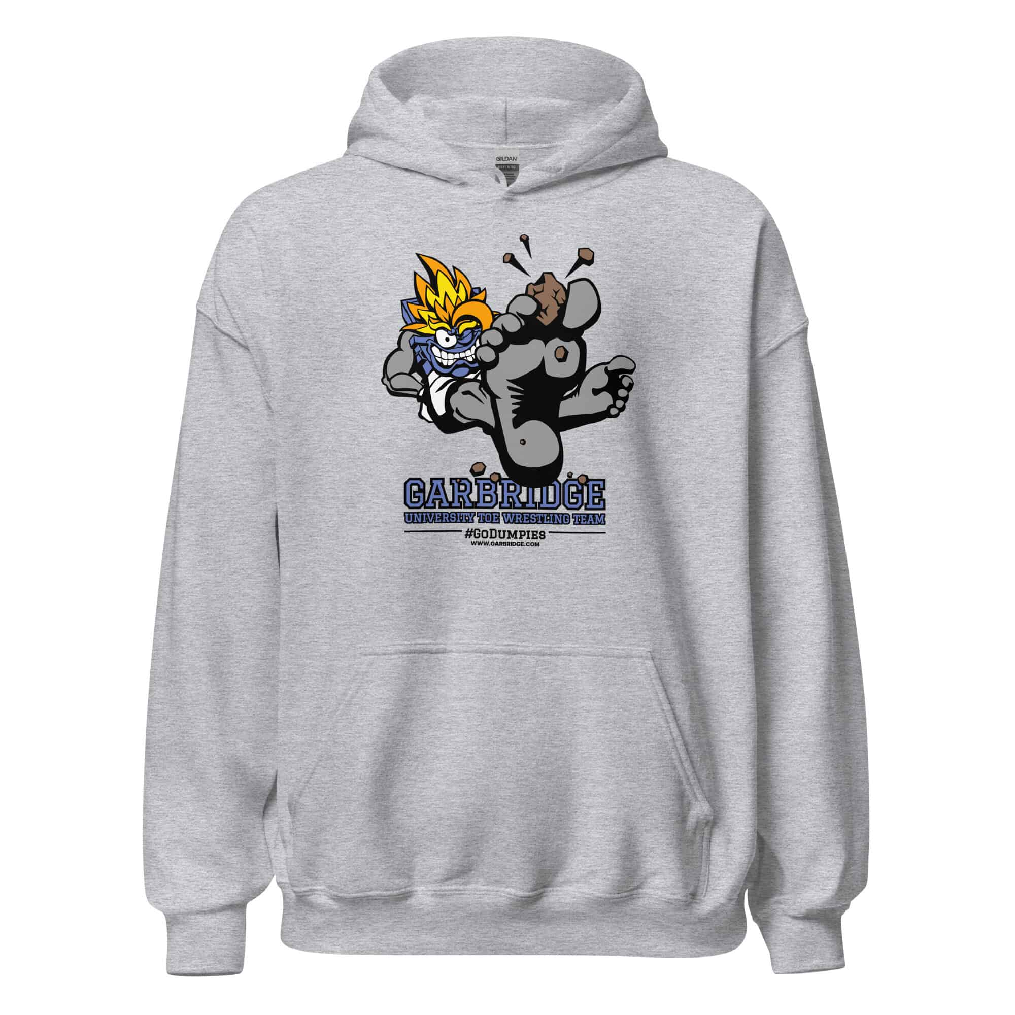 Garbridge Toe Wrestling Team Mascot - Hoodie - Garbridge University